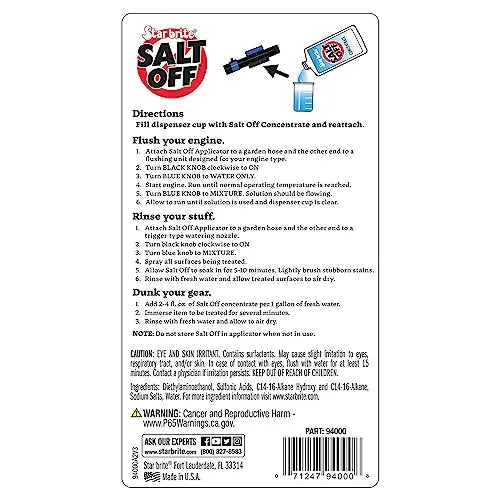 Salt Off Concentrate Kit with Applicator – WaterSports Mania